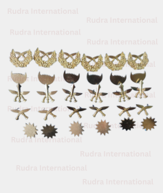 Rudra International | Metal Rank Badges